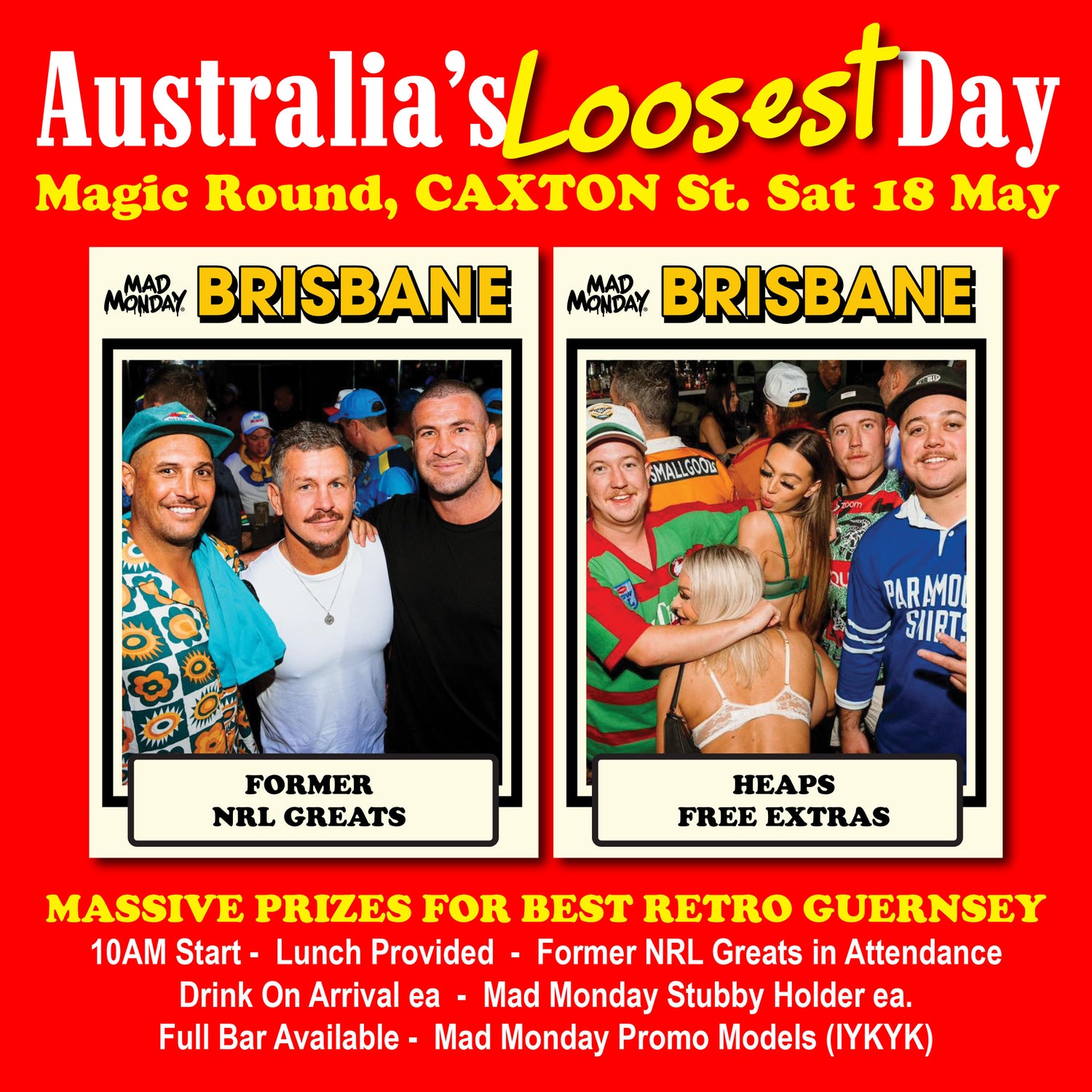 Mad Monday ® Mad Monday Official Footy Trips and Bucks Trips